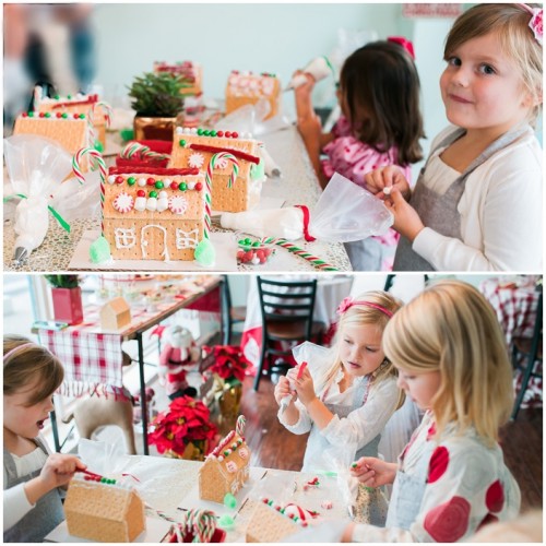 Gingerbread House Decorating Party - Sarah Sofia Productions