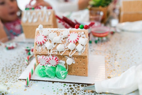 Gingerbread House Decorating Party - Sarah Sofia Productions