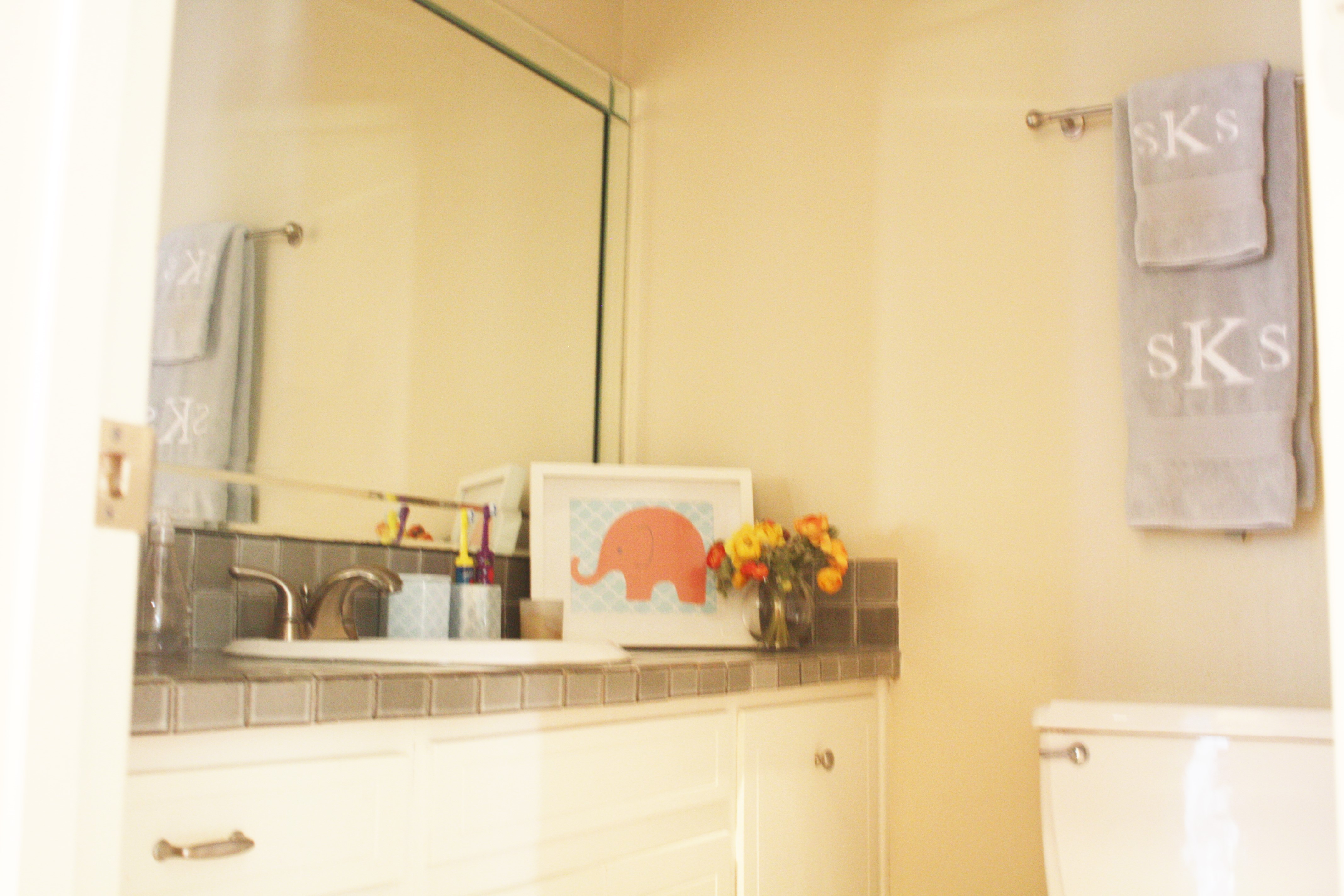One Room Challenge Week 1: Bath Rooms Refresh - Sarah Sofia Productions