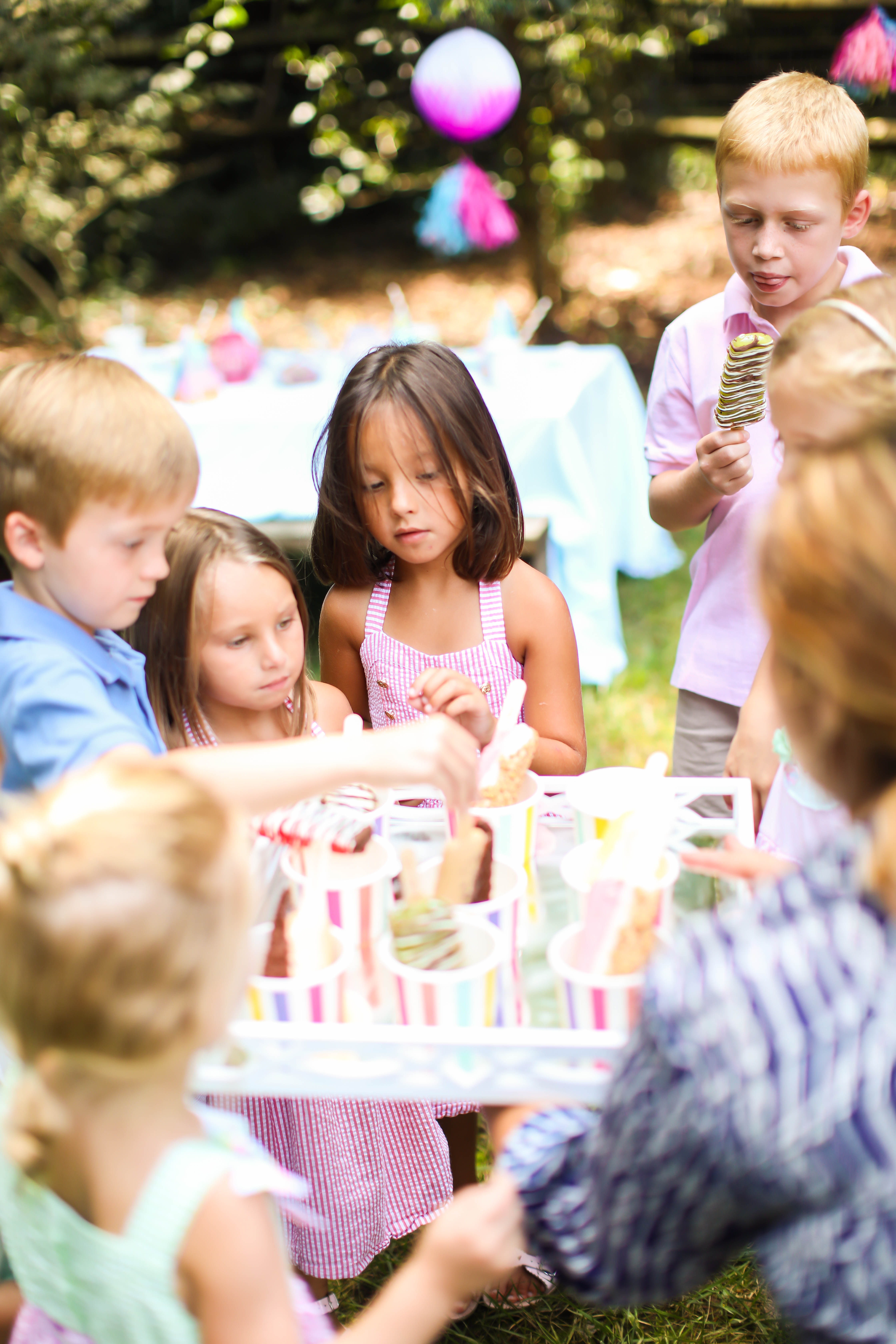Ice Cream Pop Bar Party - Sarah Sofia Productions