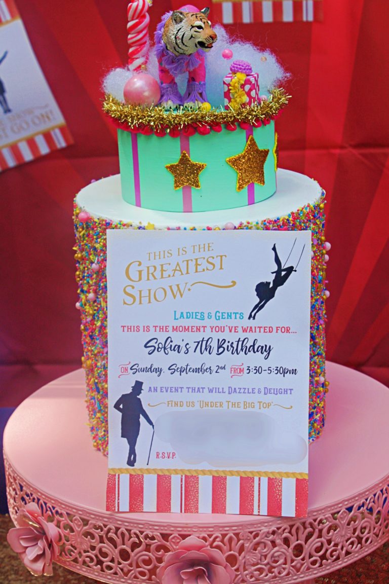 The Greatest Showman Circus Theme Party Ideas - Sarah Sofia Productions